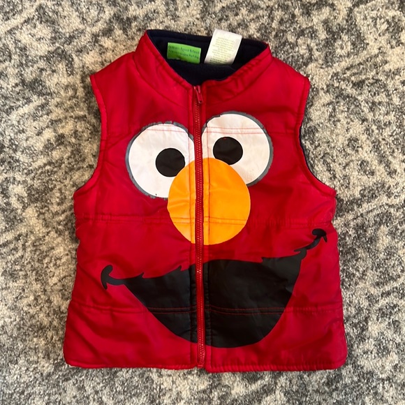 Sesame Street | Jackets & Coats | Sesame Street Elmo Puffer Vest | Poshmark